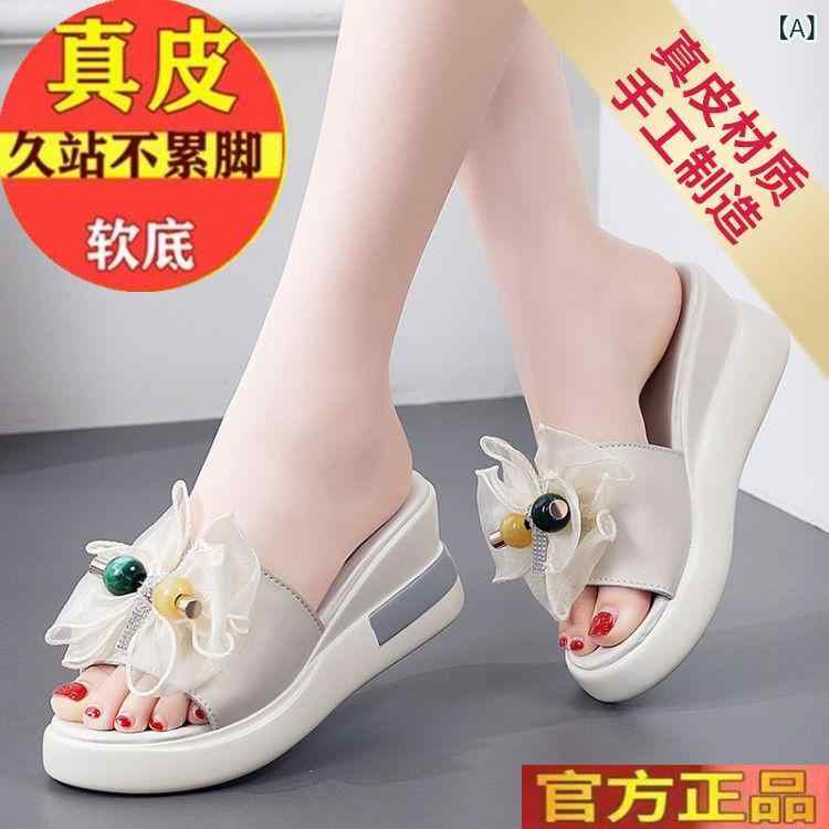 サンダル レディース 厚底 サンダル 法式 蝶結び 滑り止め サンダル 一字 サンダル かわいい サンダル 普段使い サンダル