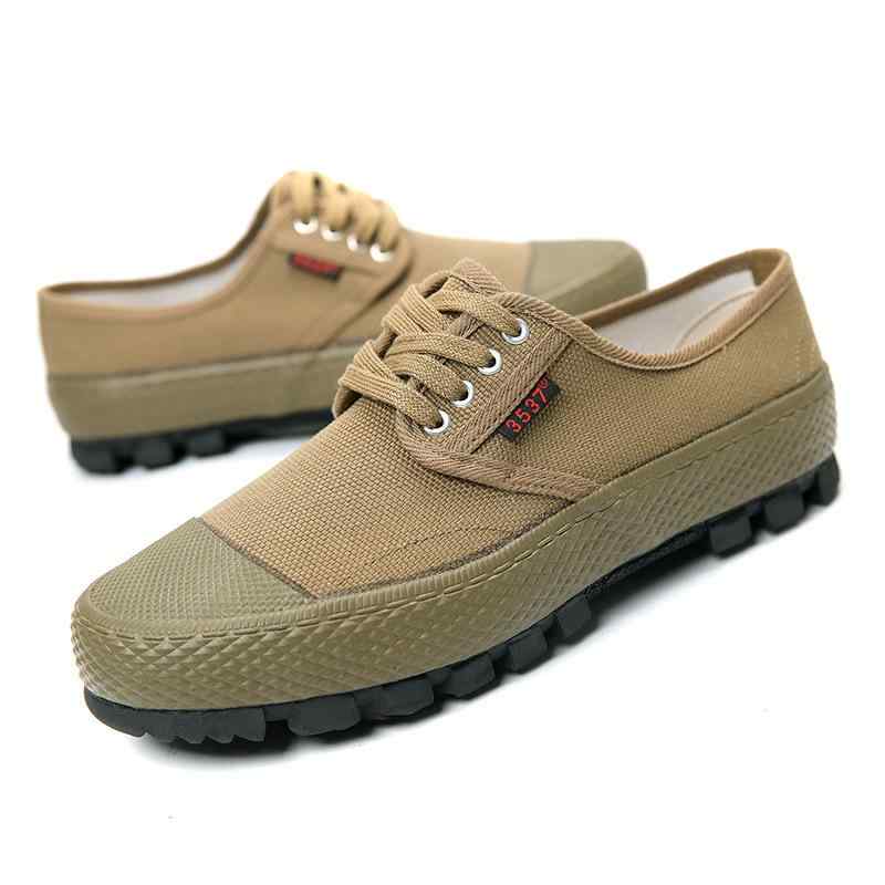 2スニーカー 男性用 キャンバス 作業靴 徒歩靴 耐摩耗 滑り止め 通気性 工事 現場 軽作業