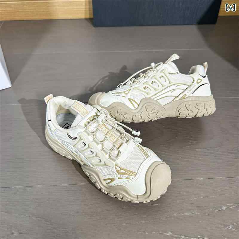 スニーカー レディース アウトドア 軽量 厚底 通気性 スポーツ ランニング 登山 ウォーキング