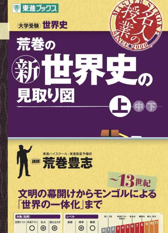 荒巻の新世界史の見取り図 上 (東進ブックス 大学受験 名人の授業シリーズ)