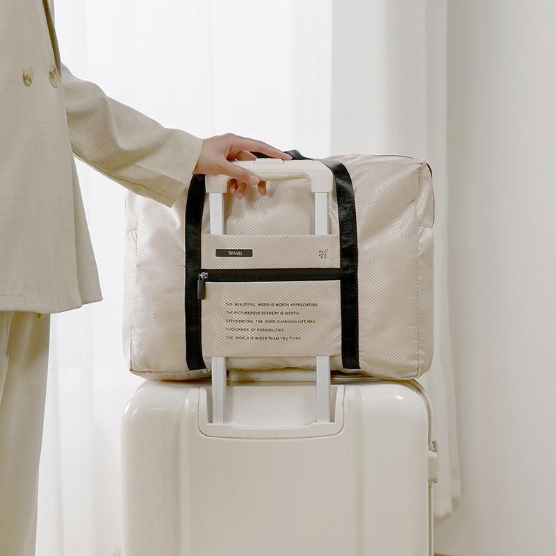 旅行用バッグ 折りたたみ式 大容量 キルティング キャリーバッグ トラベルバッグ キャリーオンバッグ スーツケース用 ボストンバッグ レディース メンズ 出張用 撥水 軽量[ "・カテゴリ: 化粧ポーチ", "...