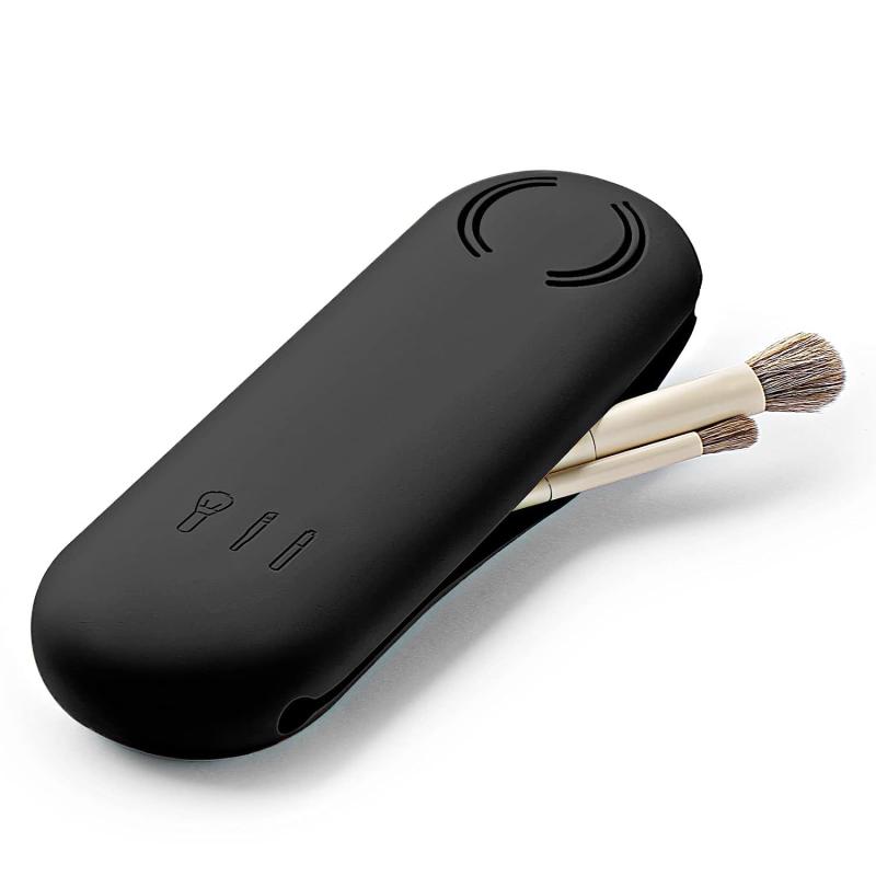 メイクブラシ シリコン 収納ケース 旅行 携帯用 防塵 磁気 メイク道具 収納袋 メイクブラシケース