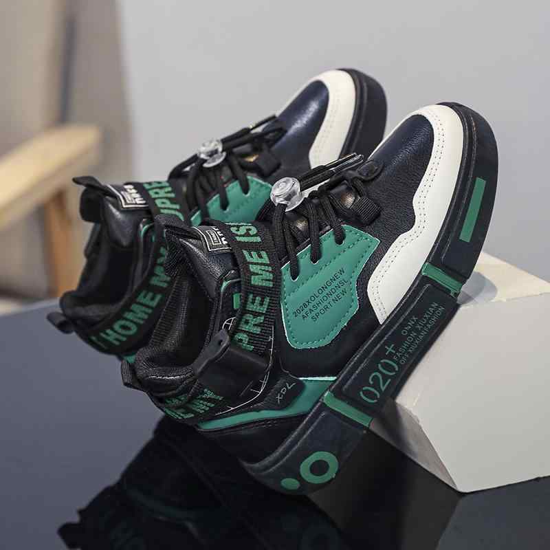 靴 キッズ 子供 学生 運動靴 スニーカー スポーティー カジュアル 中 বড় 学生 通学 普段使い ハイカット