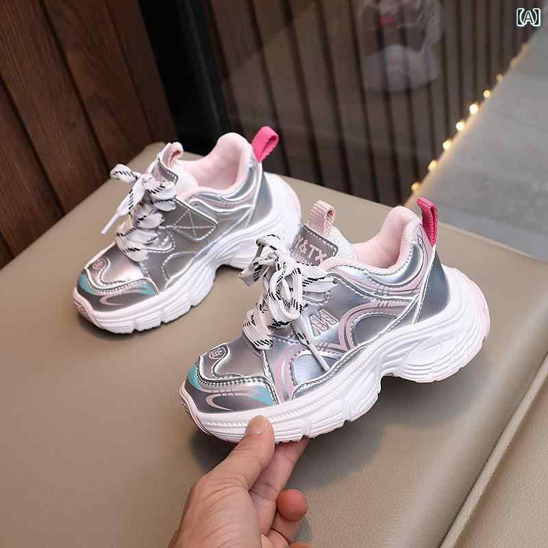 2スニーカー キッズ 子供靴 男の子 運動靴 軟底 通気性 小さいサイズ 春夏 カジュアル