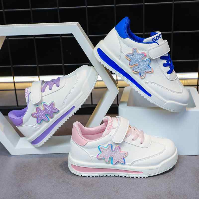 スニーカー キッズ 子供靴 男の子 女の子 運動靴 ランニングシューズ レザースニーカー カジュアル 普段使い アウトドア 春秋 中学生 小学生