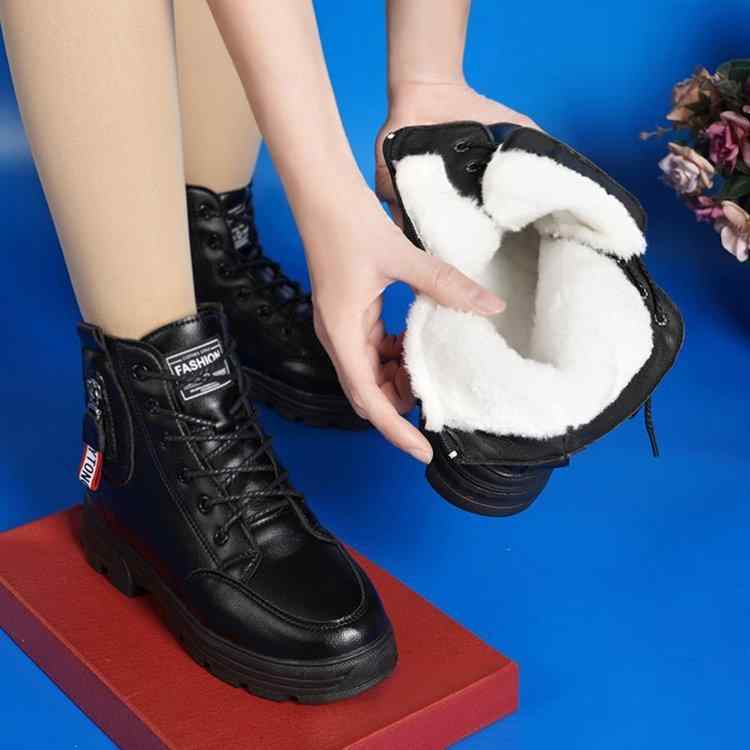 ブーツ レディース 秋冬 ショートブーツ 厚底 快適 歩きやすい 英国風 女性 靴 あったか