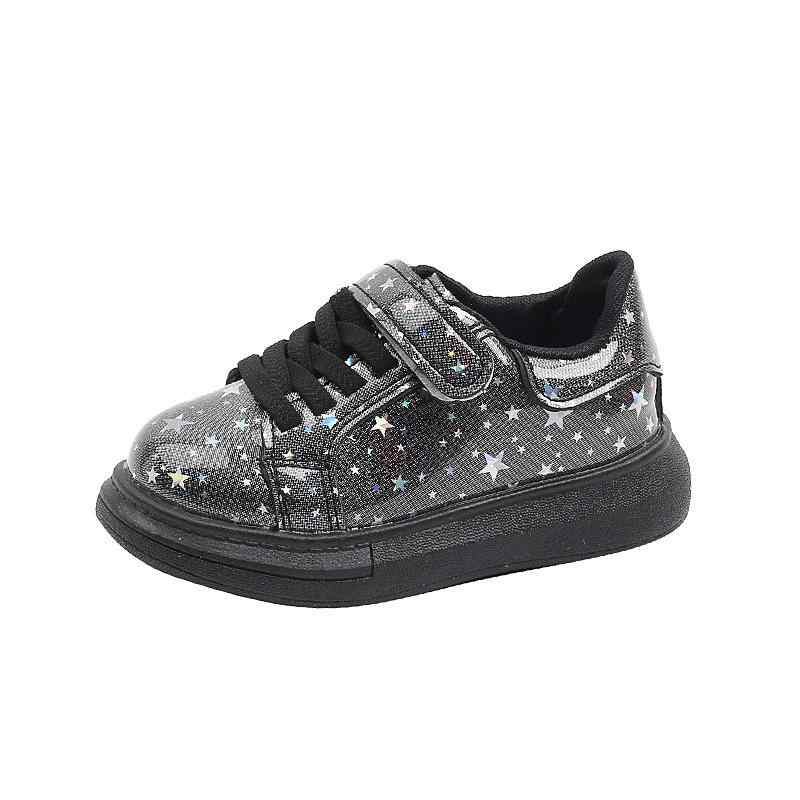 スニーカー キッズ 子供靴 男の子 女の子 運動靴 カジュアル 星柄 秋冬 スポーツ 普段使い