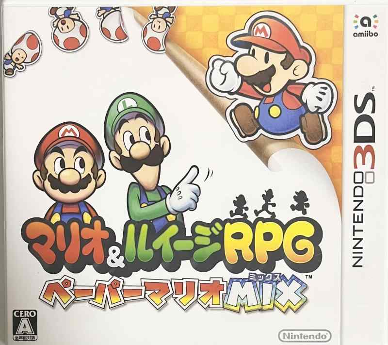 マリオ&amp;ルイージRPG ペーパーマリオMIXNintendo 3DS■ ご購入前に必ずご確認ください ■1. 在庫管理とご注文の確定当店は複数のオンラインモールで在庫を共有しております。在庫の変動： 更新のタイムラグにより、ご注文後...