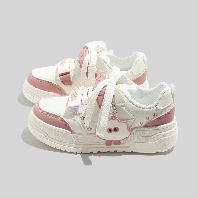 スニーカー レディース 厚底 かわいい 普段使い 休闲 スポーツ シューズ 学生 小白 春秋 ローカット