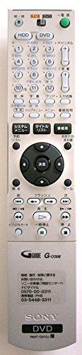 ソニー ソニー純正DVDレコーダー“スゴ録”用リモコン RMT-D213J