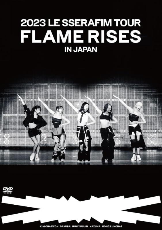2023 LE SSERAFIM TOUR 'FLAME RISES' IN JAPAN (通常盤/初回プレス) [DVD]DVD