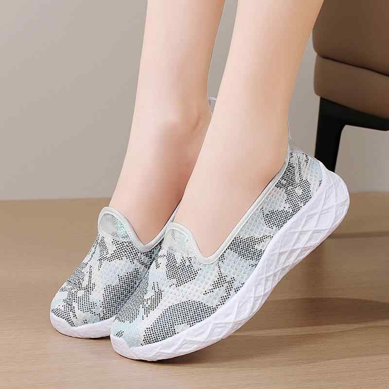 靴 レディース 2025年 高齢者 シューズ シニア 向け 婦人靴 中高年 カップル スニーカー 健歩靴 夏 通気性 蒸れない メッシュ 軽量 快適 ウォーキング
