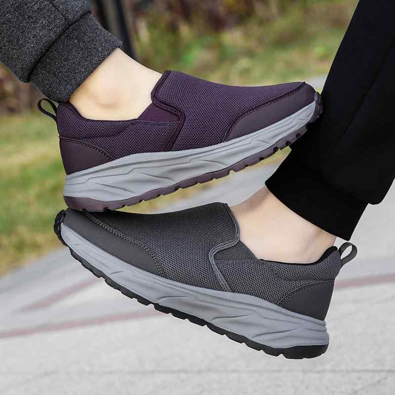 靴 レディース 高齢者 シューズ 厚底 スニーカー スリッポン 婦人靴 お年寄り 介護シューズ リハビリシューズ 軽量 履きやすい 疲れない ウォーキングシューズ アウトドア 散歩 婦人 シニア ミセス 春夏 秋冬