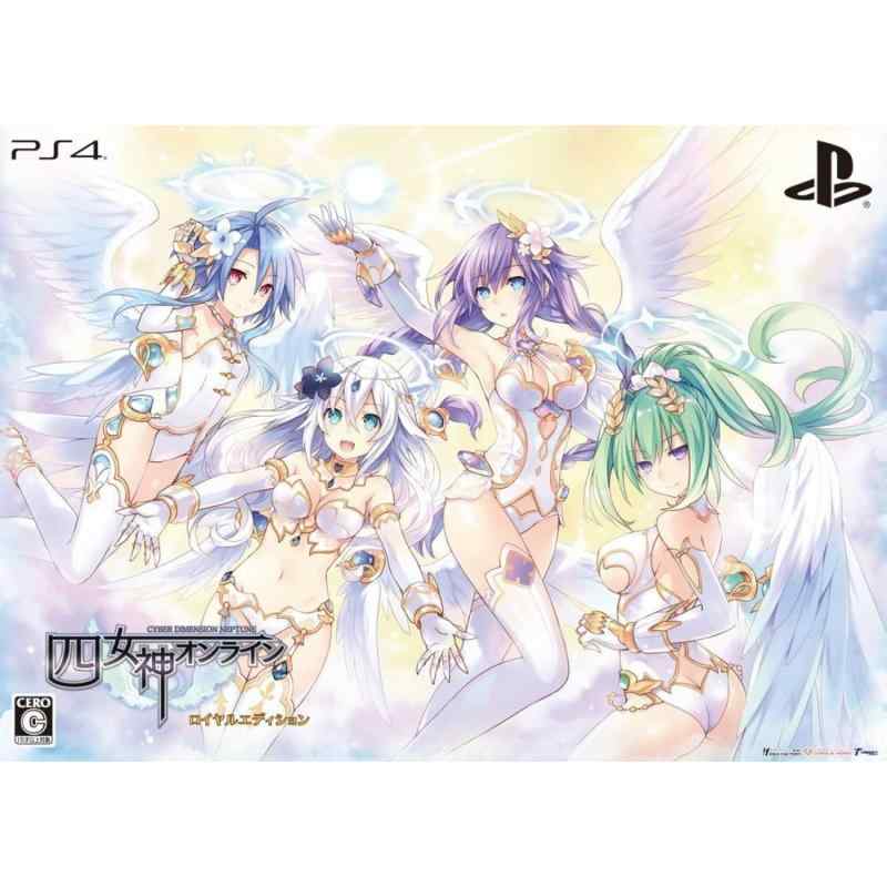 四女神オンライン CYBER DIMENSION NEPTUNE ロイヤルエディション 【版同梱物】・つなこ描き下ろし特製BOX・ビジュアルブック・シチュエーションCD『女神をつんつんしちゃうCD』・サウンドト女神(わたし)たち、ネトゲ始め...