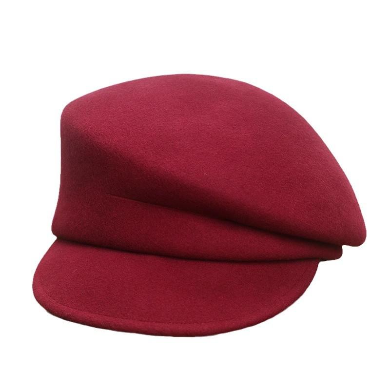 帽子 レディース 秋冬 八角帽 ベレー帽 ウール 羊毛 画家 レトロ ヴィンテージ 普段使い かわいい お洒落