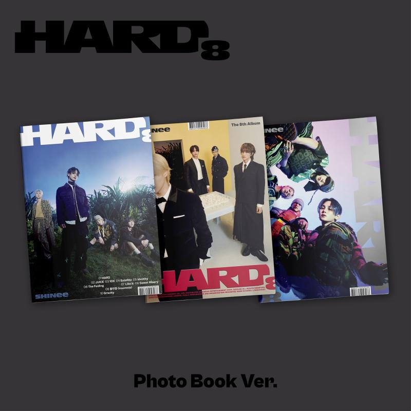 SHINee 8TH FULL ALBUM 'HARD (Photo Book Ver.)'(韓国盤）IMPORT