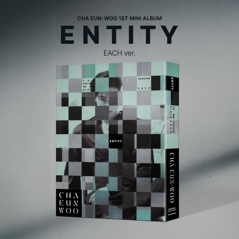 CHA EUN-WOO 1ST MINI ALBUM 'ENTITY (EACH Ver.)'（韓国盤）IMPORT