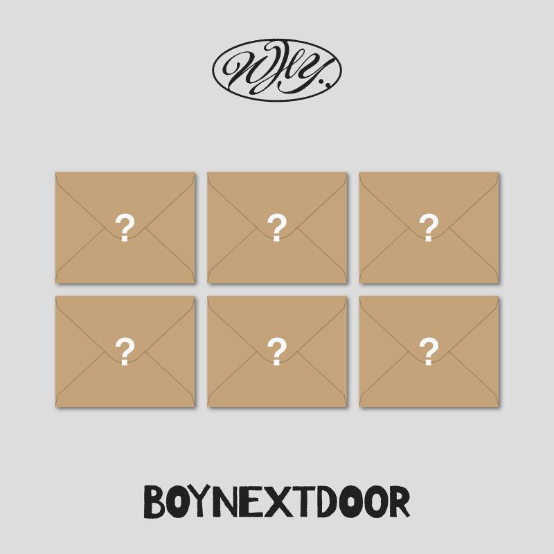 BOYNEXTDOOR 1st EP 'WHY..' (LETTER ver.)(韓国盤）IMPORT