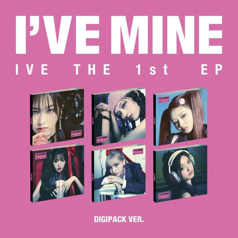 IVE THE 1st EP 'I'VE MINE (Digipack Ver.)(盤)'(韓国盤）IMPORT