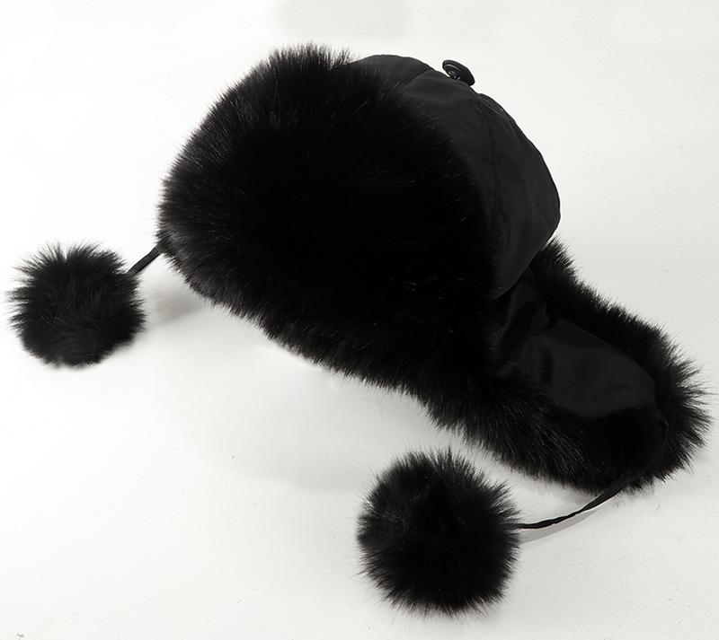 帽子 レディース 加厚 防寒 イヤーマフ 付き キャップ 冬季 裏起毛 フェイクファー ボア あったか スキー スノボ 旅行 アウトドア