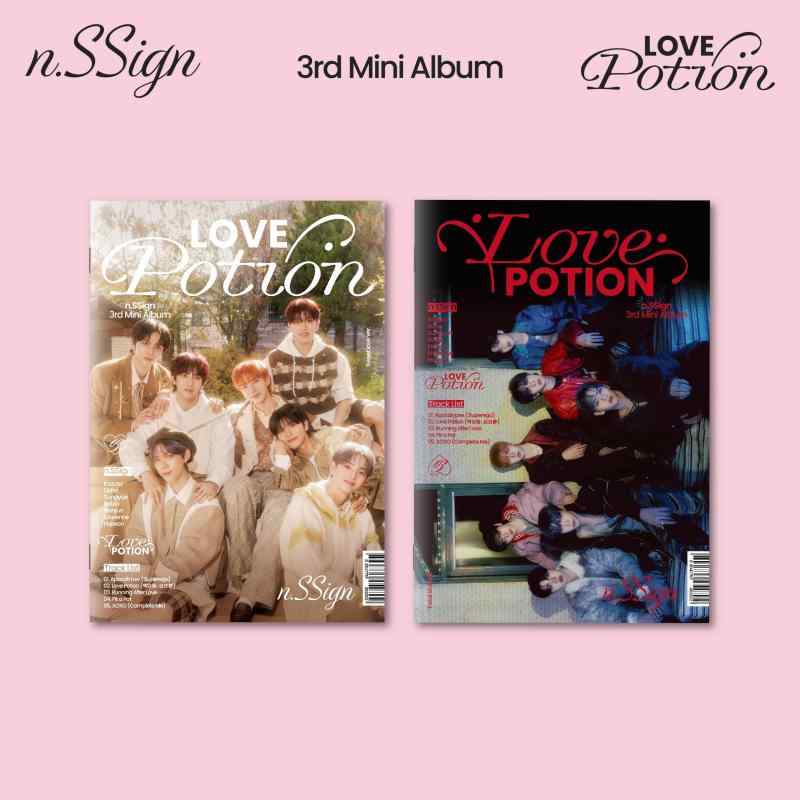 n.SSign 3rd Mini Album ['Love Potion'] （韓国盤）IMPORT