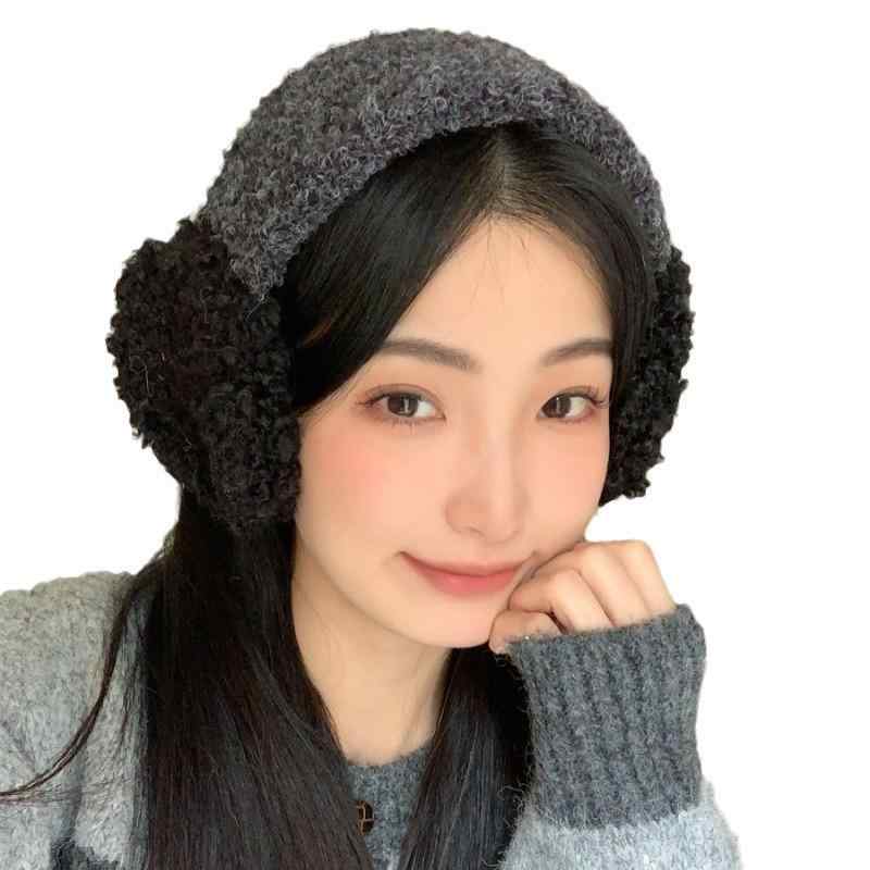 2イヤーマフ レディース 秋冬 テディ ふわふわ もこもこ 防寒 耳あて イヤーウォーマー アウトドア 切り替え あったか イヤーマフ