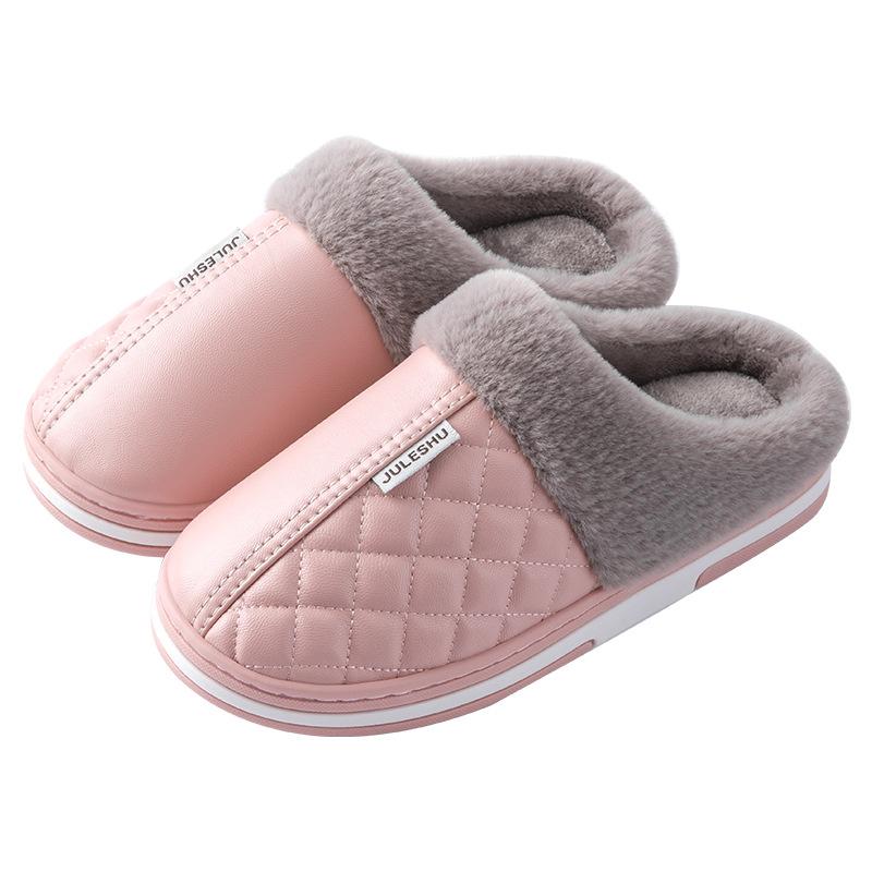 ルームシューズ レディース メンズ 防水 防滑 保温 暖かい 室内履き カップル PU