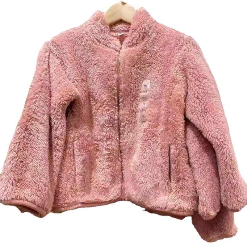 キッズ ジャケット 男の子 女の子 长绒摇粒绒 フリース ジップアップ アウター 冬