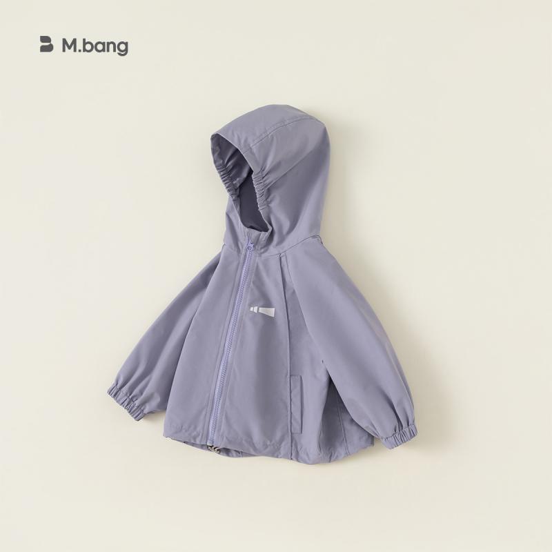 子供服 アウター 男の子 女の子 防風 フリース ジャケット パープル 三防 撥水加工 フード付き 秋冬