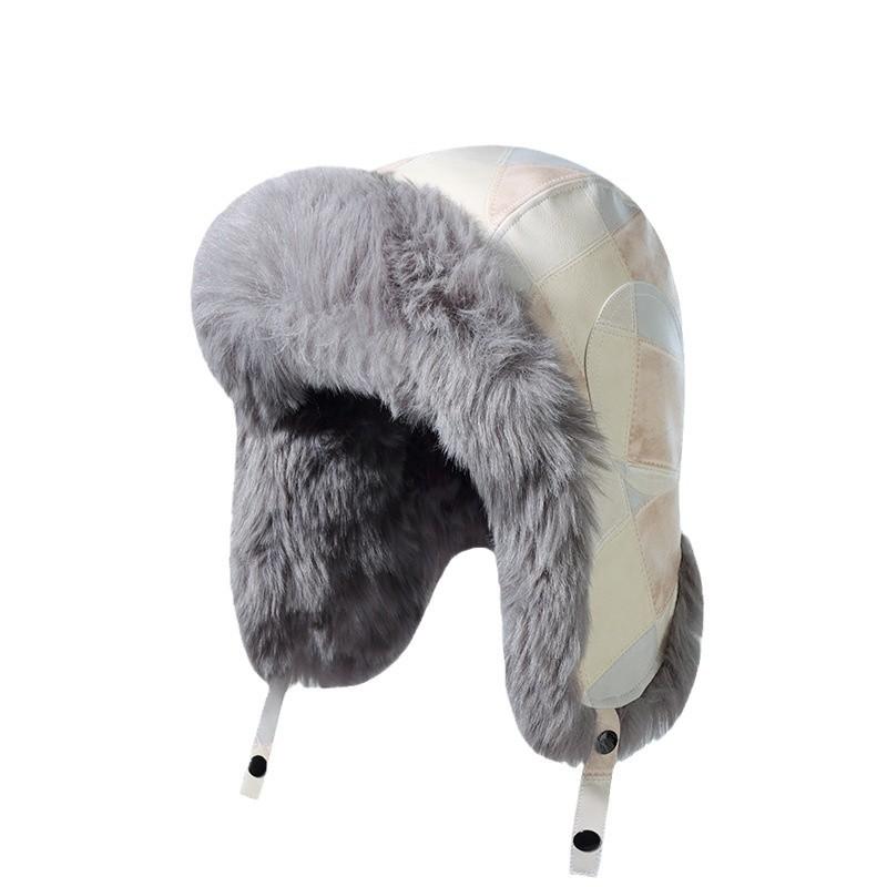 2帽子 レディース 秋冬 防寒 裏起毛 あったか 雷鋒帽 スキー スノボ アウトドア 暖かい 防風 耳あて付き キャップ かわいい おしゃれ