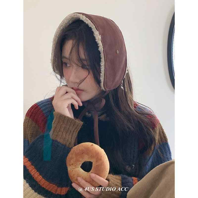 2イヤーマフ レディース 韓国風 かわいい INS インフルエンサー 男女兼用 秋冬 防寒 保温 イヤーウォーマー 自転車 バイク アウトドア