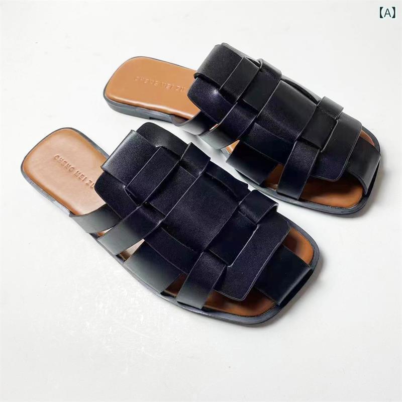 サンダル レディース サンダル ぺたんこ スリッパ サンダル おしゃれ かわいい 疲れない ローヒール フラット 外履き つっかけ ミュール オープントゥ ラウンドトゥ 涼しい 蒸れない 歩きやすい 痛くない カジュアル ファッション 春夏