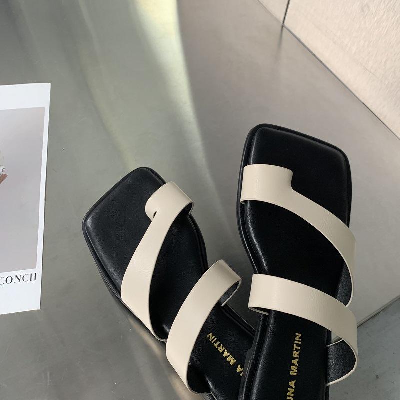 2サンダル レディース ぺたんこ ローマ風 サンダル フラット 履きやすい 歩きやすい ビーチ サンダル スリッパ つっかけ ソフトボトム 旅行 普段使い 外履き