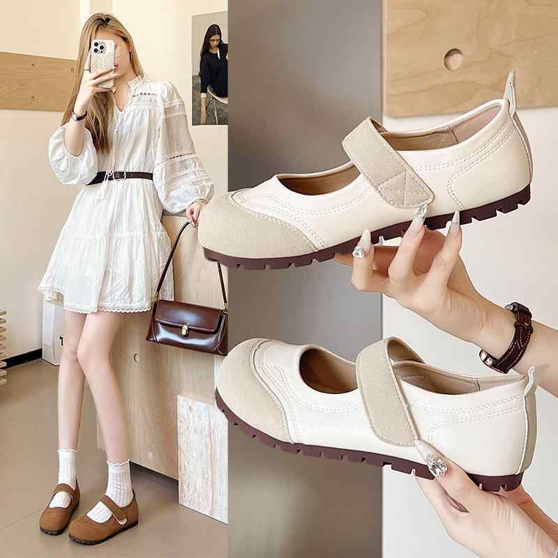 靴 レディース フラットシューズ マジックテープ ぺたんこ靴 履きやすい 柔らかい底 婦人靴 歩きやすい 痛くない 快適 コンフォート ファッション カジュアル かわいい おしゃれ 春夏