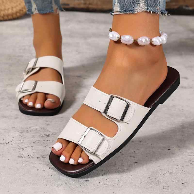 サンダル レディース 大きいサイズ フラット ローヒール スリッパ 歩きやすい ぺたんこ つっかけ 普段使い カジュアル 春夏