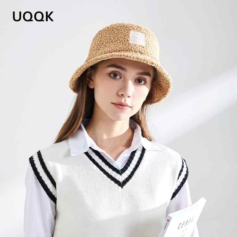 帽子 レディース 秋冬 大檐 バケットハット 韓国 小顔効果 厚手 保温 フリース ウール あったか 暖かい かわいい おしゃれ