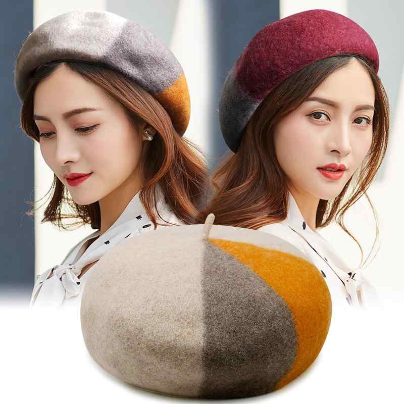 帽子 レディース 秋冬 ウール ベレー帽 画家帽 レトロ 保温 防寒 小顔効果 暖かい かわいい おしゃれ・カテゴリ: 画家帽・適用性別: 女性・素材: 羊毛・スタイル: 韩版.淑女.户外.出游.端庄.复古.英伦・編み方: 経編・加工方法:...