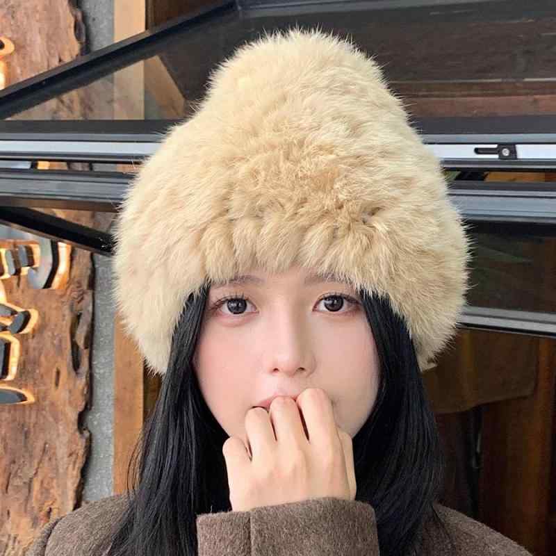 帽子 レディース 婦人用 防寒 ニット帽 ファー あったか ふわふわ 厚手 小顔効果 暖かい 秋冬 かわいい おしゃれ コーデ 普段使い