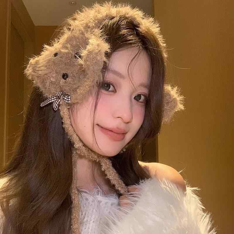 2イヤーマフ レディース かわいい バタフライ ボア 防寒 あったか イヤーウォーマー 自転車 通学 学生 ガールズ