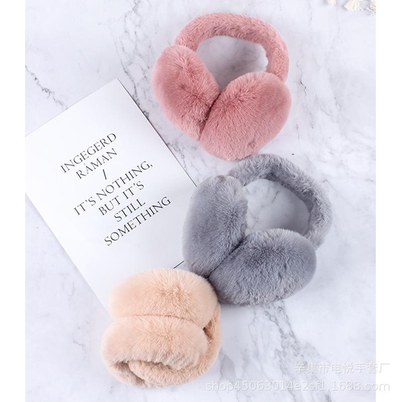 2イヤーマフ レディース かわいい ふわふわ あったか 防寒 防風 イヤーウォーマー 耳カバー 通勤 通学 自転車 アウトドア 秋冬