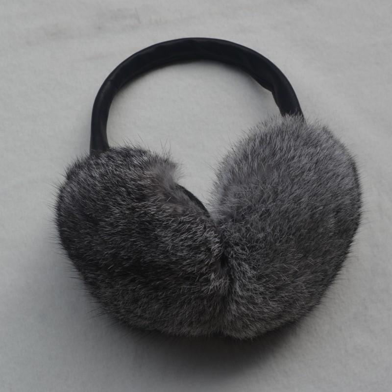 イヤーマフ レディース ファー イヤーウォーマー メンズ 厚手 防寒 暖かい レッキスファー キツネ ふわふわ