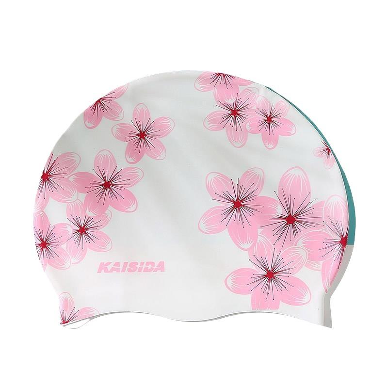 水泳帽 レディース 防水 ロングヘア おしゃれ 大きめサイズ 耳保護 シリコン スイミングキャップ ゴーグル セット 女性用