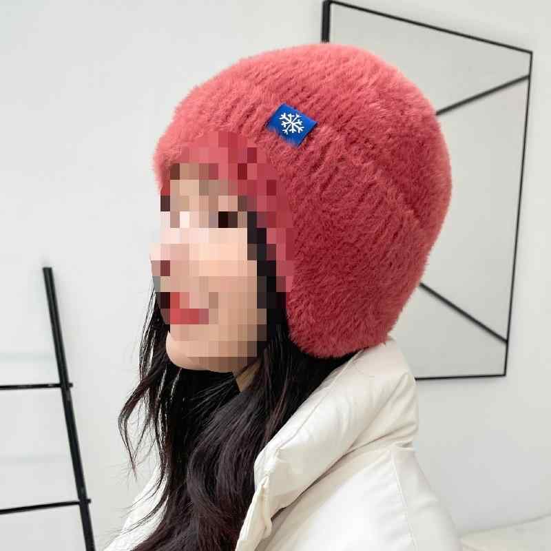 帽子 レディース 秋冬 ニット帽 护耳 防寒 保温 厚手 小顔効果 暖かい ケーブル編み 伸縮性 自転車 バイク アウトドア スキー スノボ 旅行