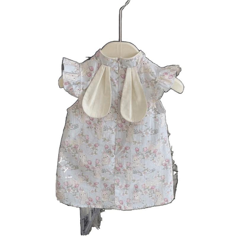 ワンピース 子供 チャイナドレス 春夏 超仙女 ベビー キッズ 女の子 中国風 古風 プリンセス