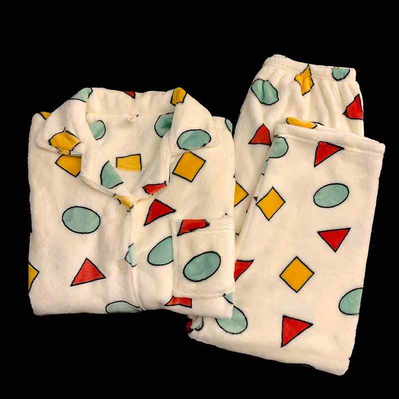 ルームウェア レディース 秋冬 長袖 2点セット フランネル 厚手 かわいい パジャマ メンズ 青少年 上下セット あったか・カテゴリ: 睡衣・素材: ポリエステル繊維（ポリエステル）・スタイル: セットアップ・厚さ: 厚手・生地の厚さ: ...