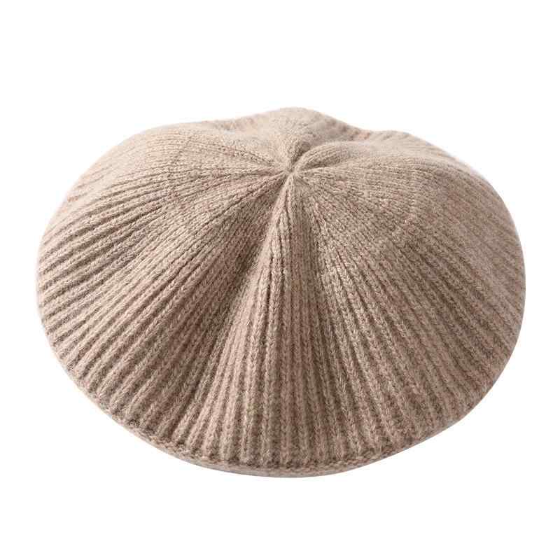 2ベレー帽 レディース ウール 秋冬 日本製 厚手 防寒 ニット帽 画家帽 かわいい おしゃれ