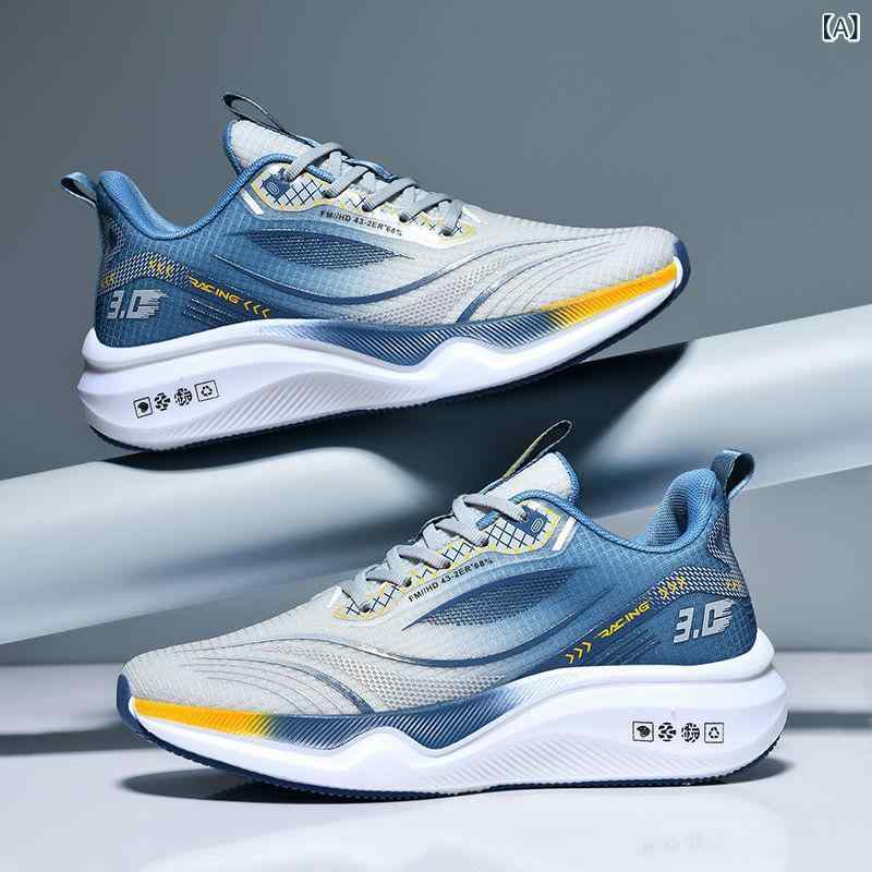 靴 メンズ 男性用 快適 通気性 滑り止め スニーカー シューズ ランニング 運動靴 カジュアル スポーツ