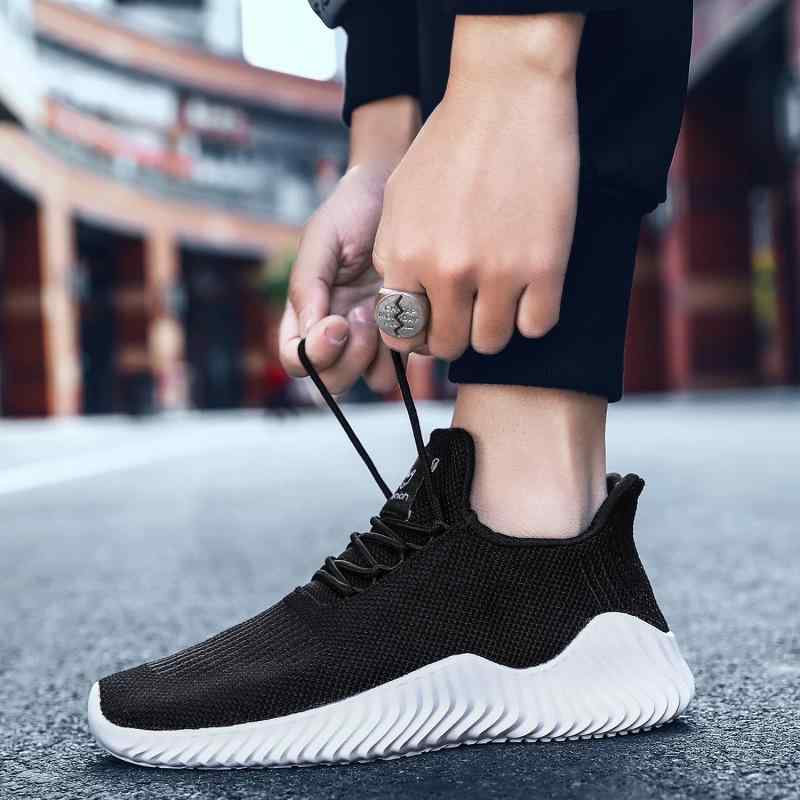 メンズ スニーカー 通気性 スポーツ ランニング シューズ 靴 メッシュ 普段使い 軽量