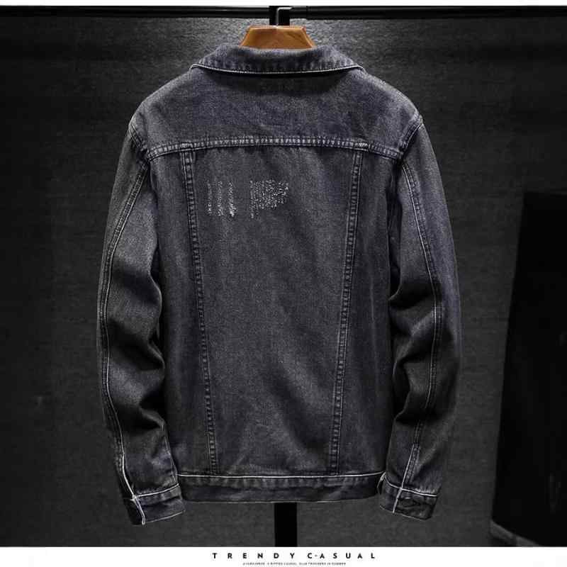 デニムジャケット メンズ 男性用 秋冬 韓国 スリム ジャンパー ブルゾン アウター 普段使い かっこいい オシャレ