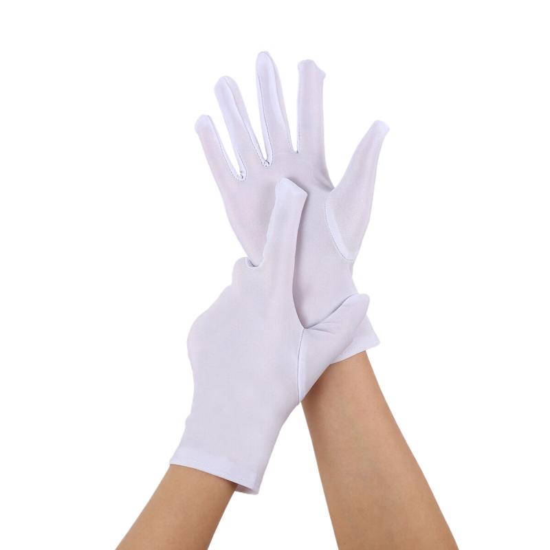 2手袋 レディース 雪 薄手 伸縮性 手袋 サイクリング ジム 白手袋 ジュエリー ダンス 紫外線対策 ストレッチ